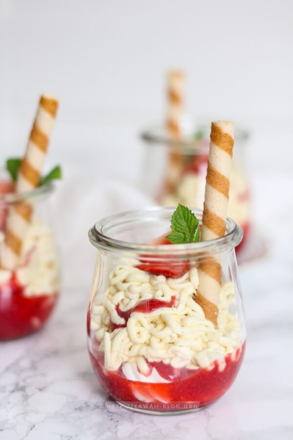 Spaghetti Eis Dessert - *K A W A I I – B L O G